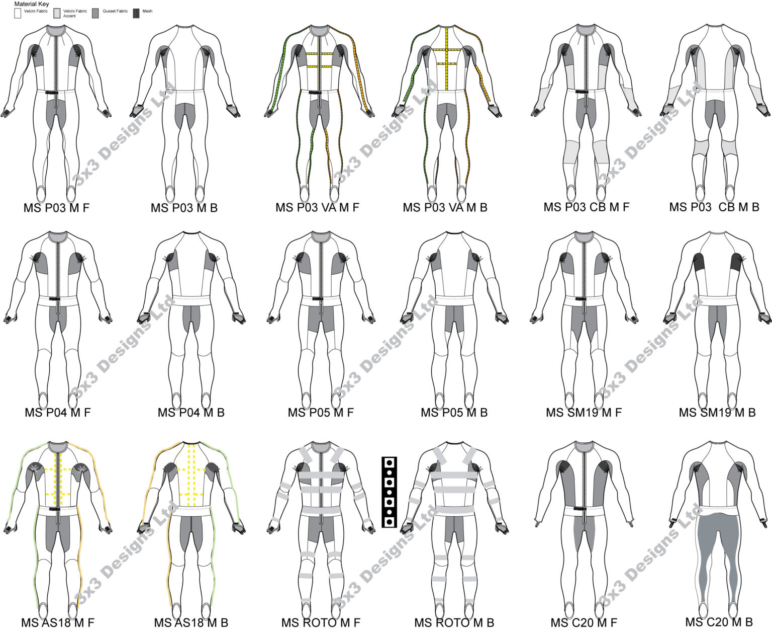 Body: Mocap Suits – 3X3 DESIGNS LIMITED